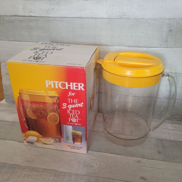 Mr coffee | Kitchen | Vintage Mr Coffee Iced Tea 3 Qt Iced Tea Pot ...